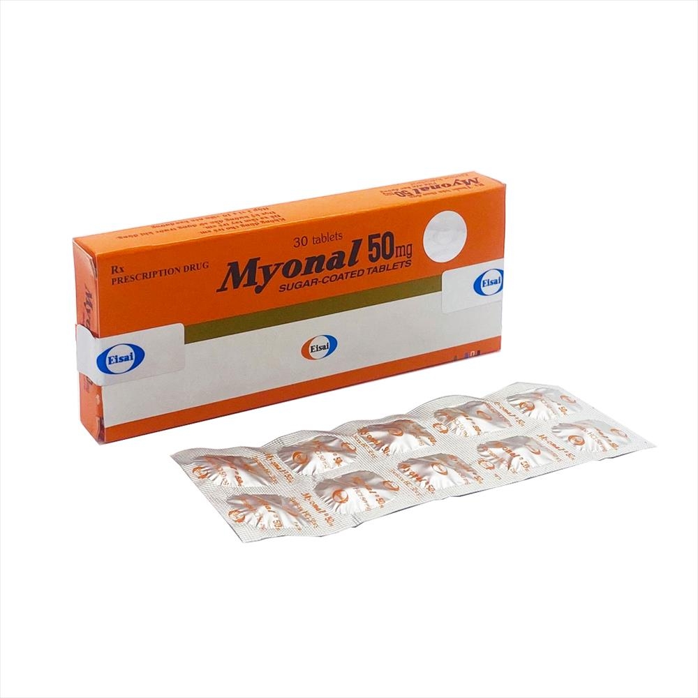 Thuốc giãn cơ Myonal 50mg