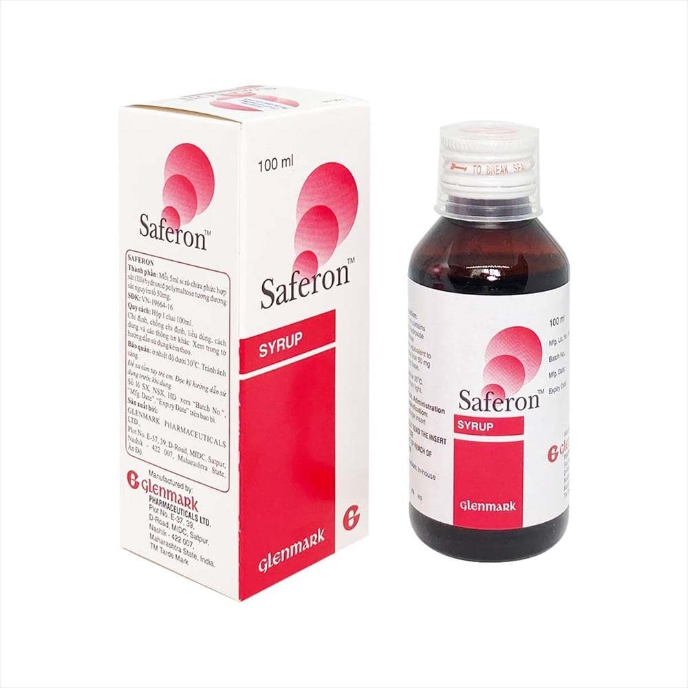 Saferon siro ( chai 100ml ) | GLENMARK