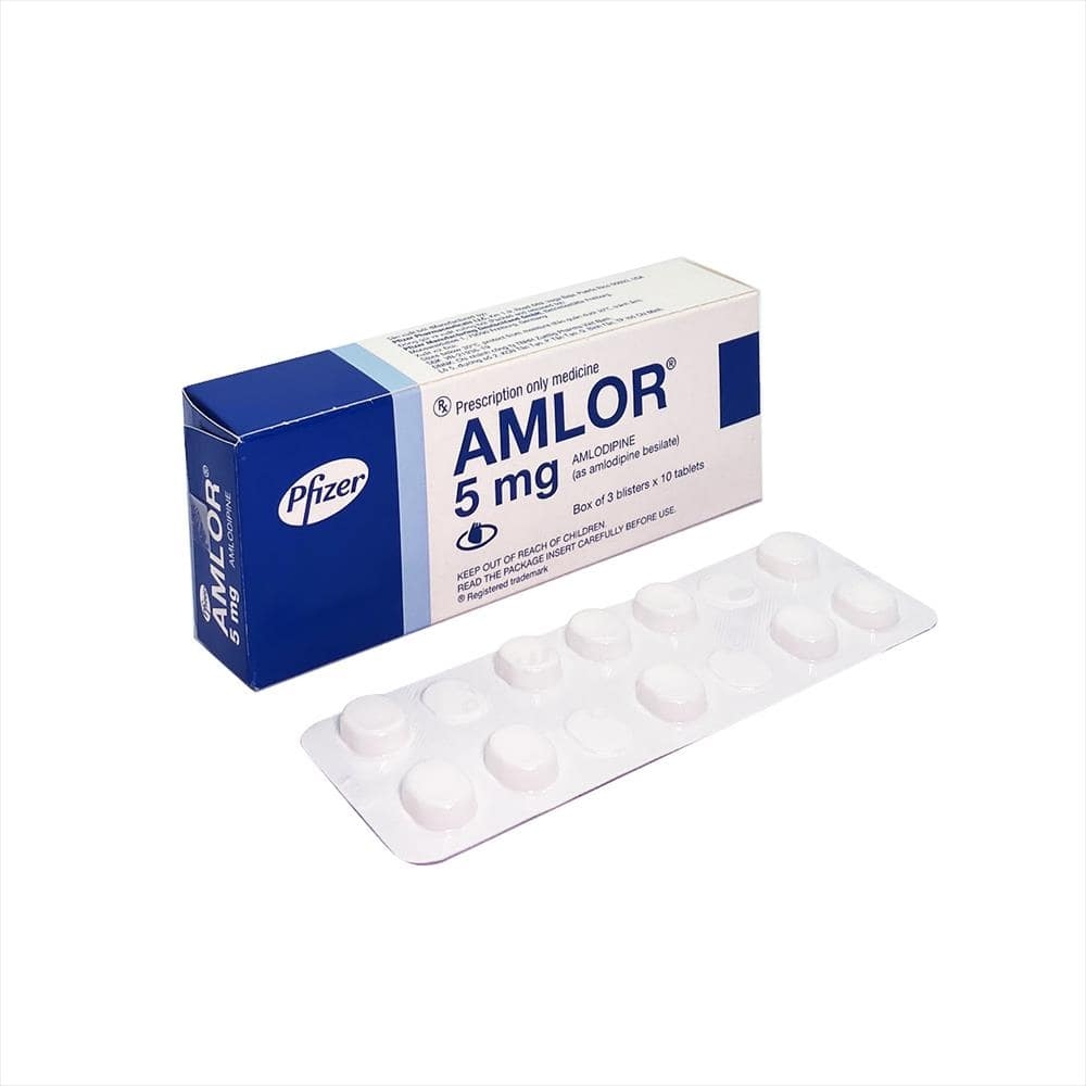 Thuốc Amlor 5mg viên nén