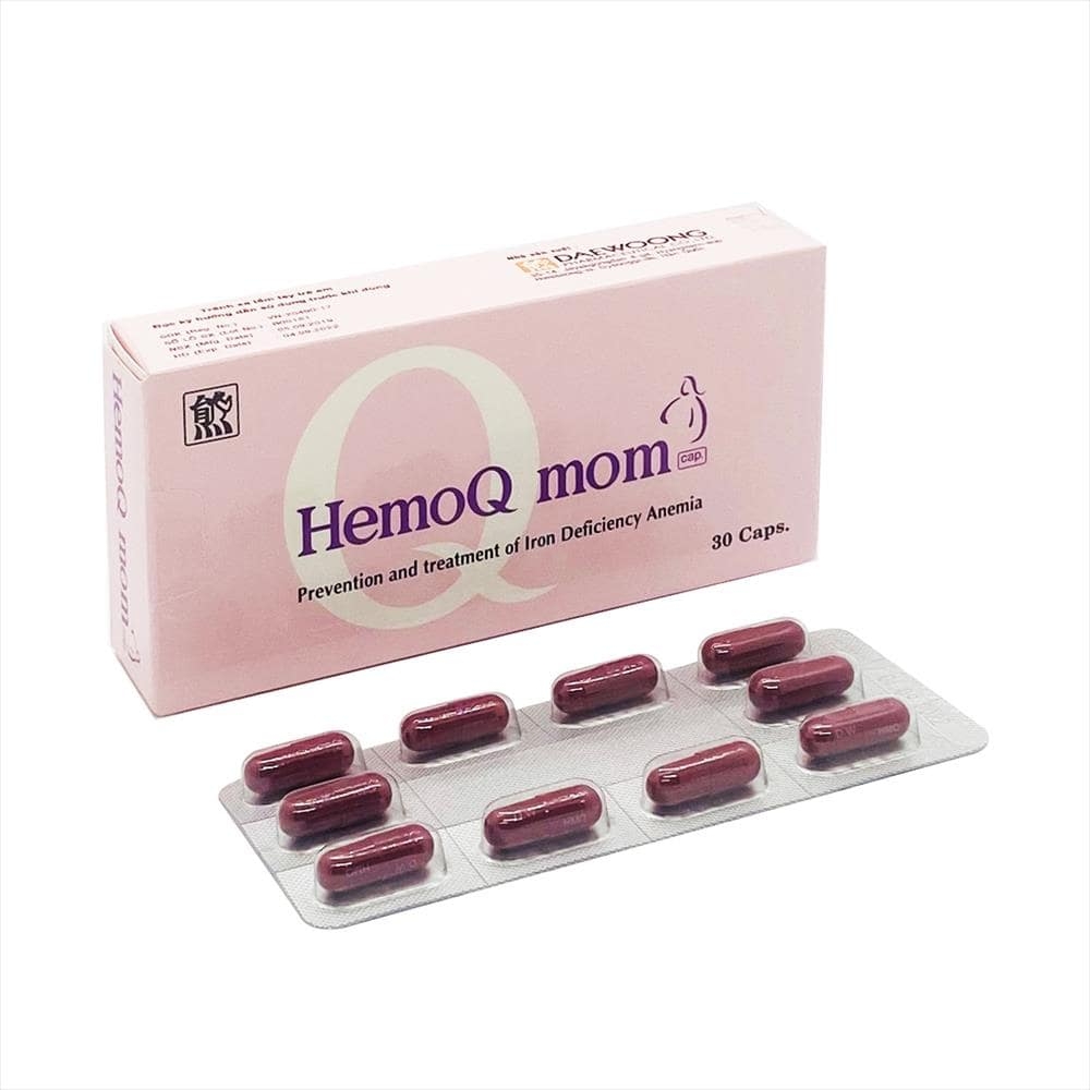 Thuốc Bổ Máu Hemoq Mom