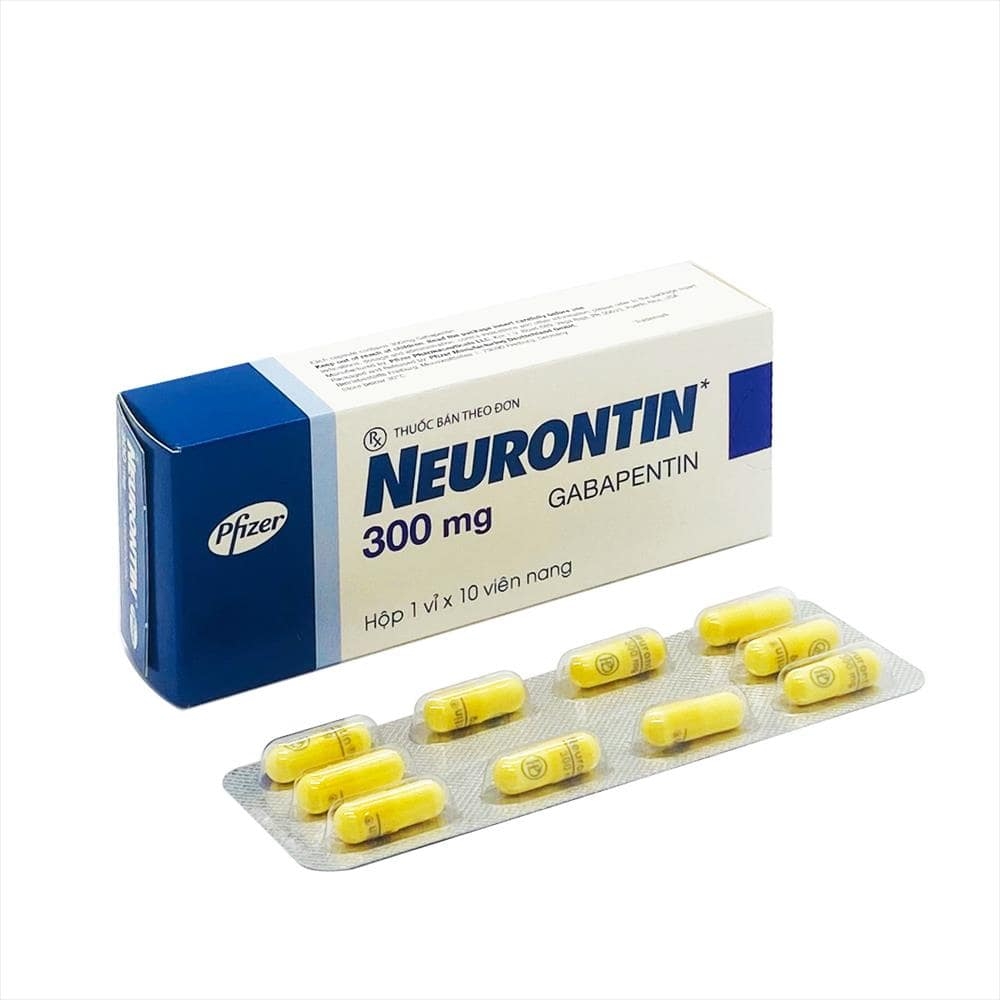 Thuốc giảm đau thần kinh Neurontin 300mg
