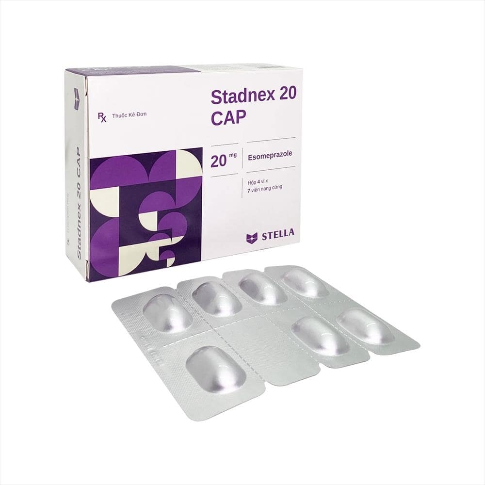 Thuốc trị đau dạ dày Stadnex 20mg cap