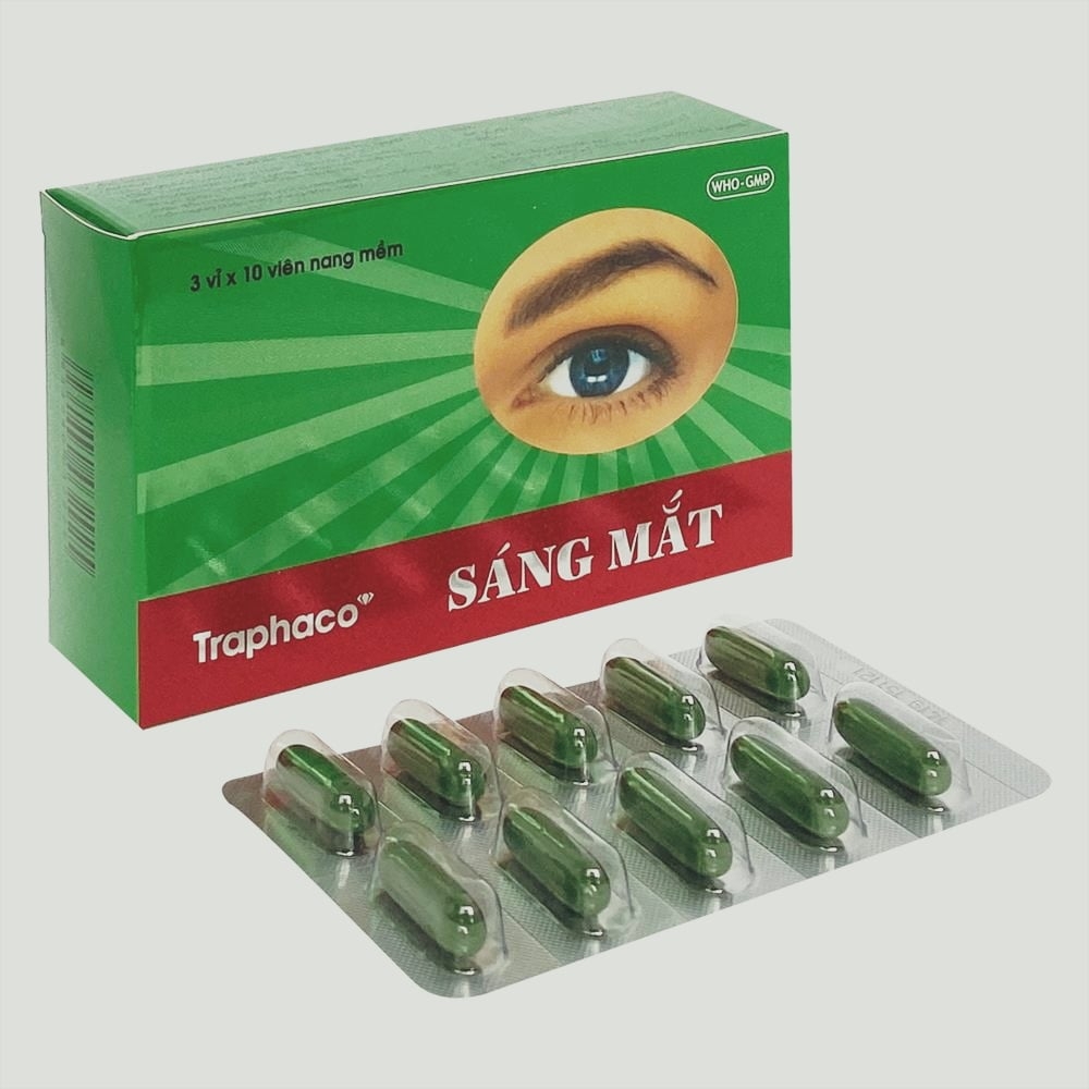 Viên sáng mắt ( hộp 3 vỉ x 10 viên )-Traphaco