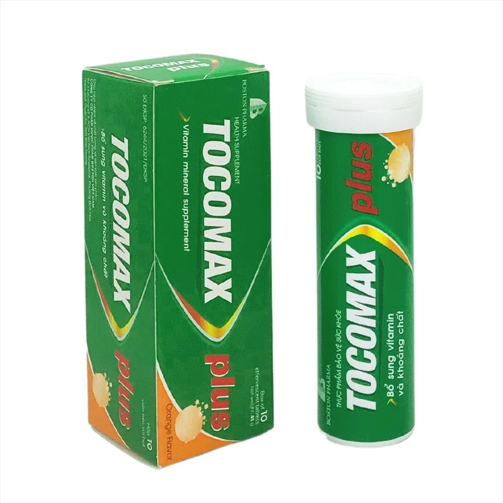 Viên sủi uống tăng đề kháng Tocomax plus