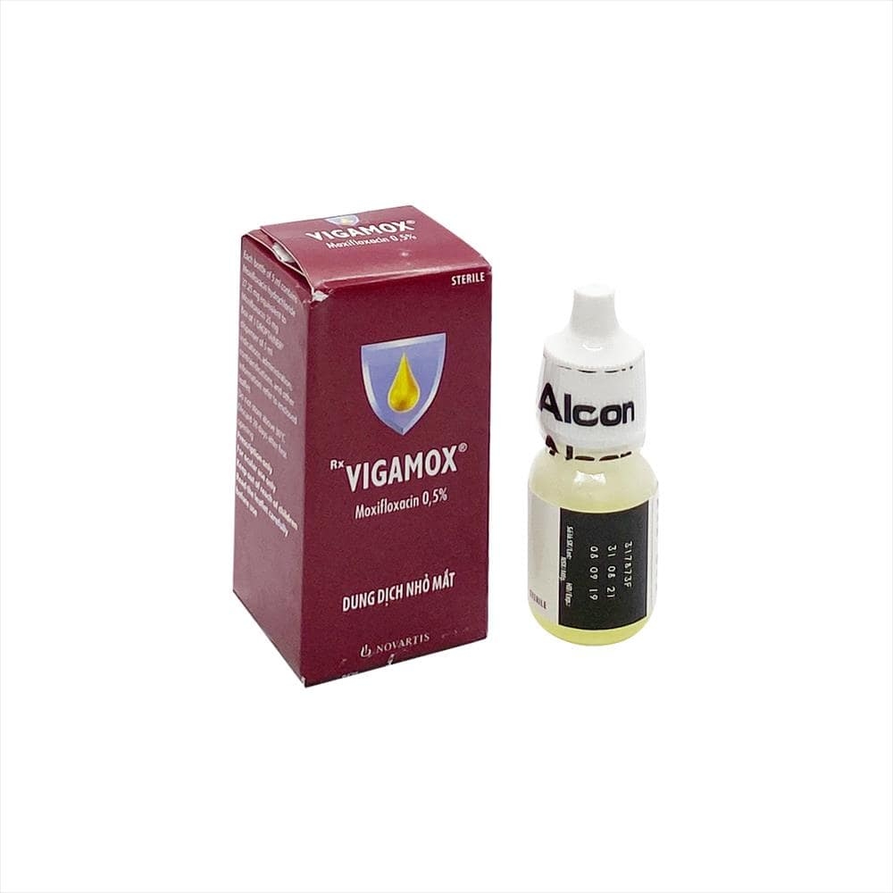Thuốc nhỏ mắt Vigamox 0.5%