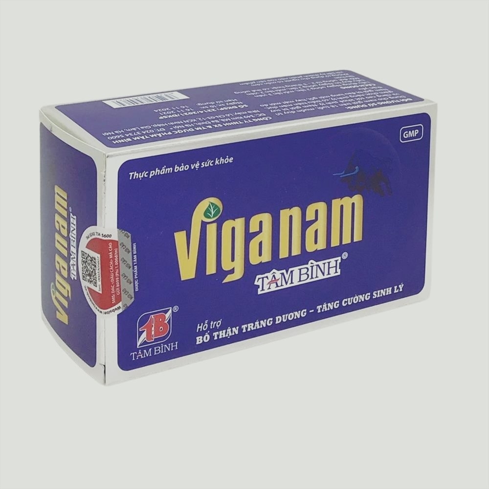 Viganam Tâm Bình ( hộp 5 vỉ x 12 viên )