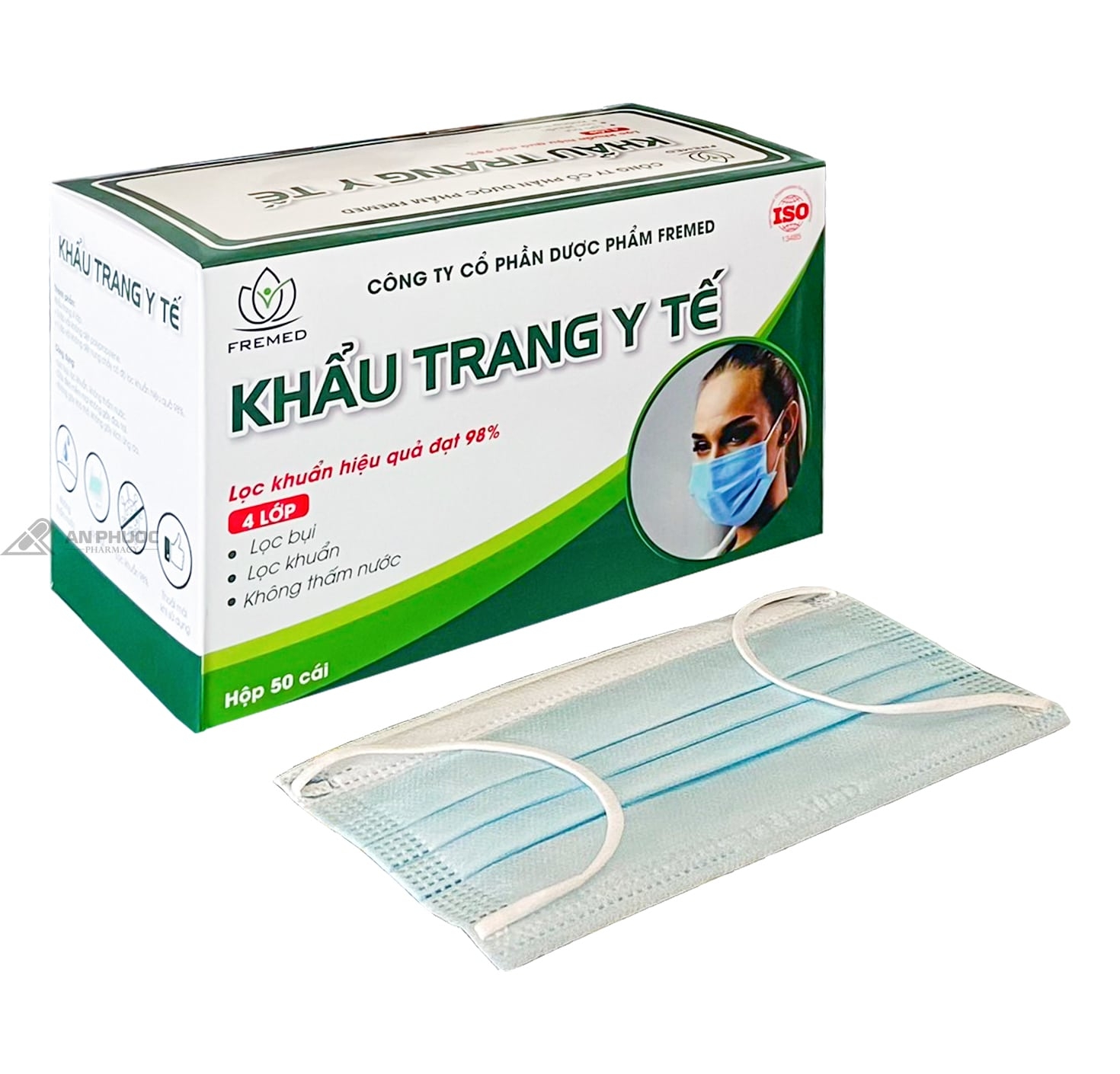 Khẩu trang y tế cao cấp Fremed®️ | 4 lớp