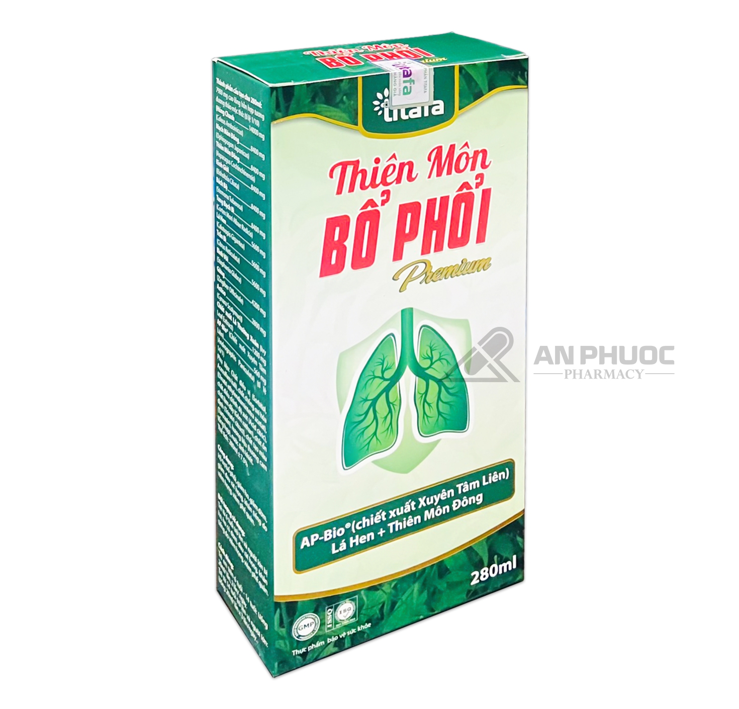 Thiên Môn Bổ Phổi Premium 280Ml | Tradiphar