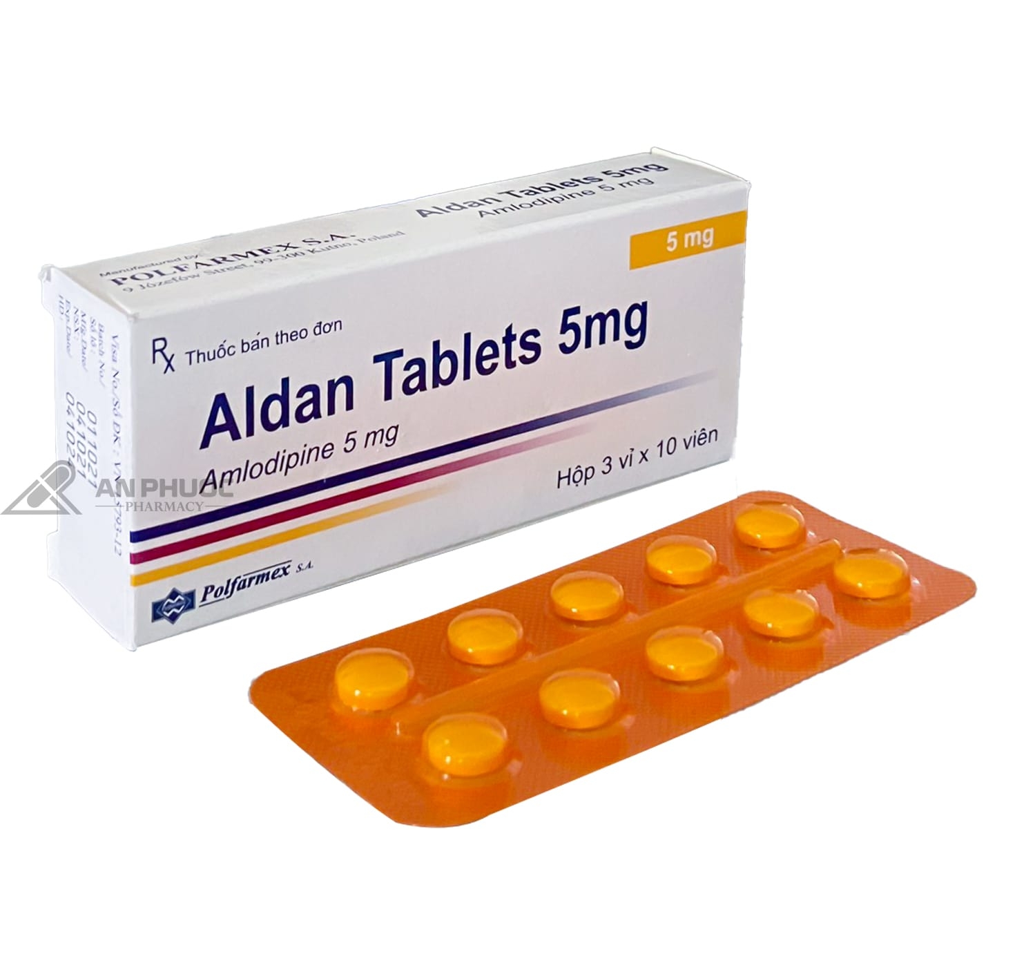Thuốc Aldan Tablets™ 5mg | Amlodipine