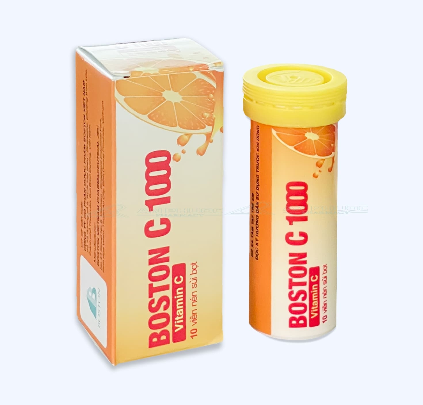Thuốc Boston C® 1000mg |【Ống 10 viên sủi】