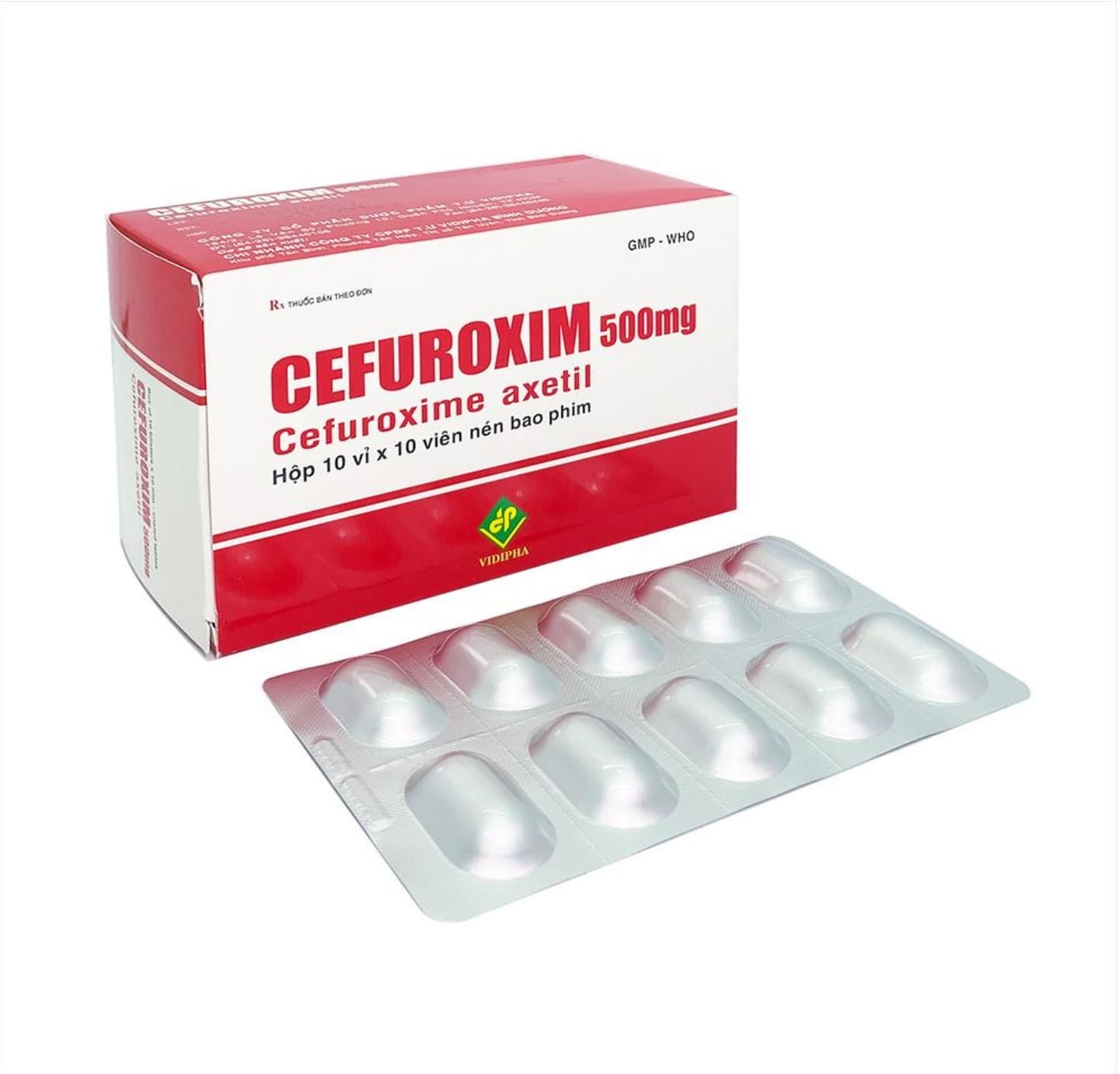 Thuốc Cefuroxime 500mg Vidipha | 0919847785