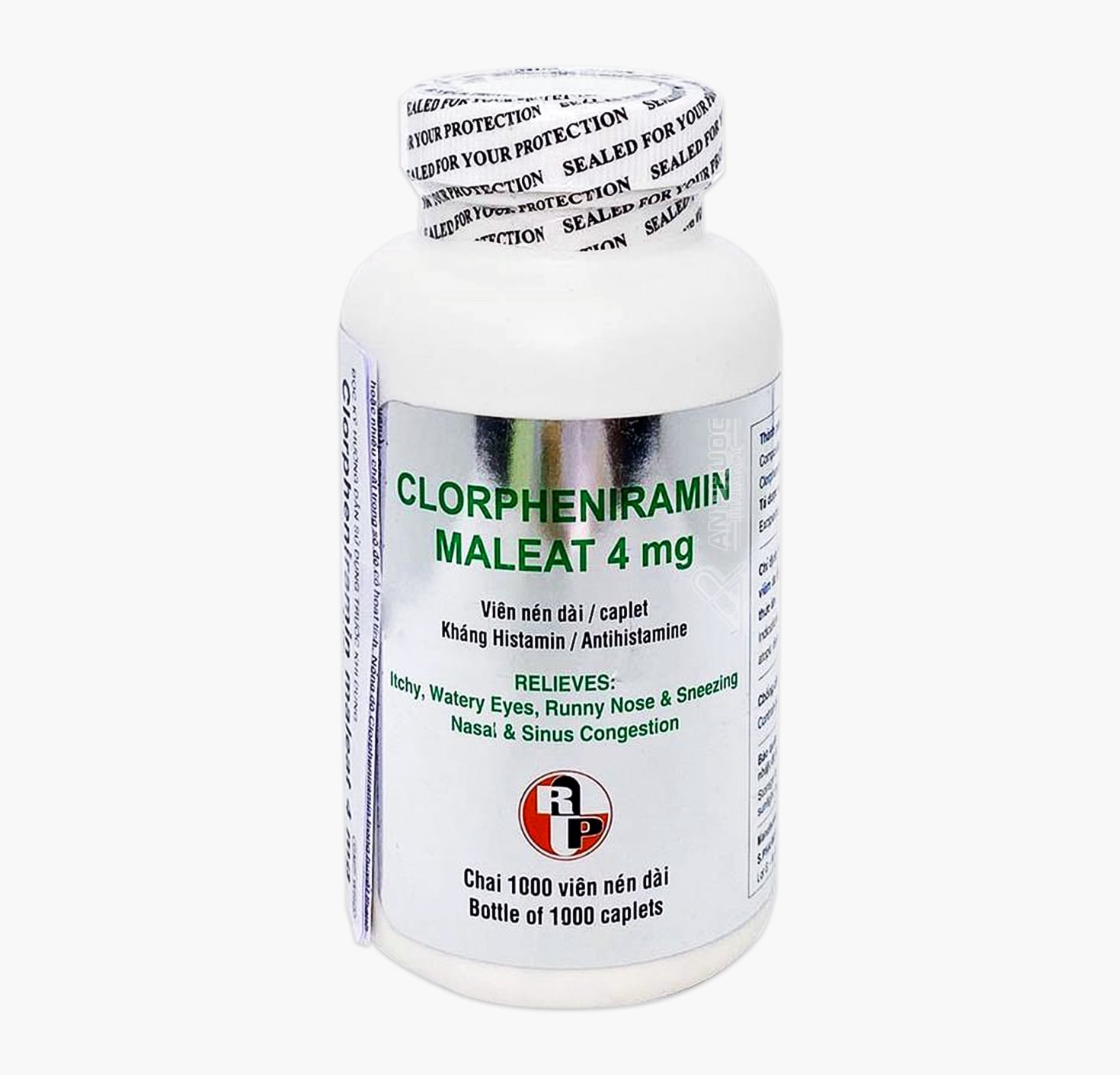 Thuốc Clorpheniramin® 4mg Robinson | Viên nén dài ┃ ☏ 0919 84 77 85