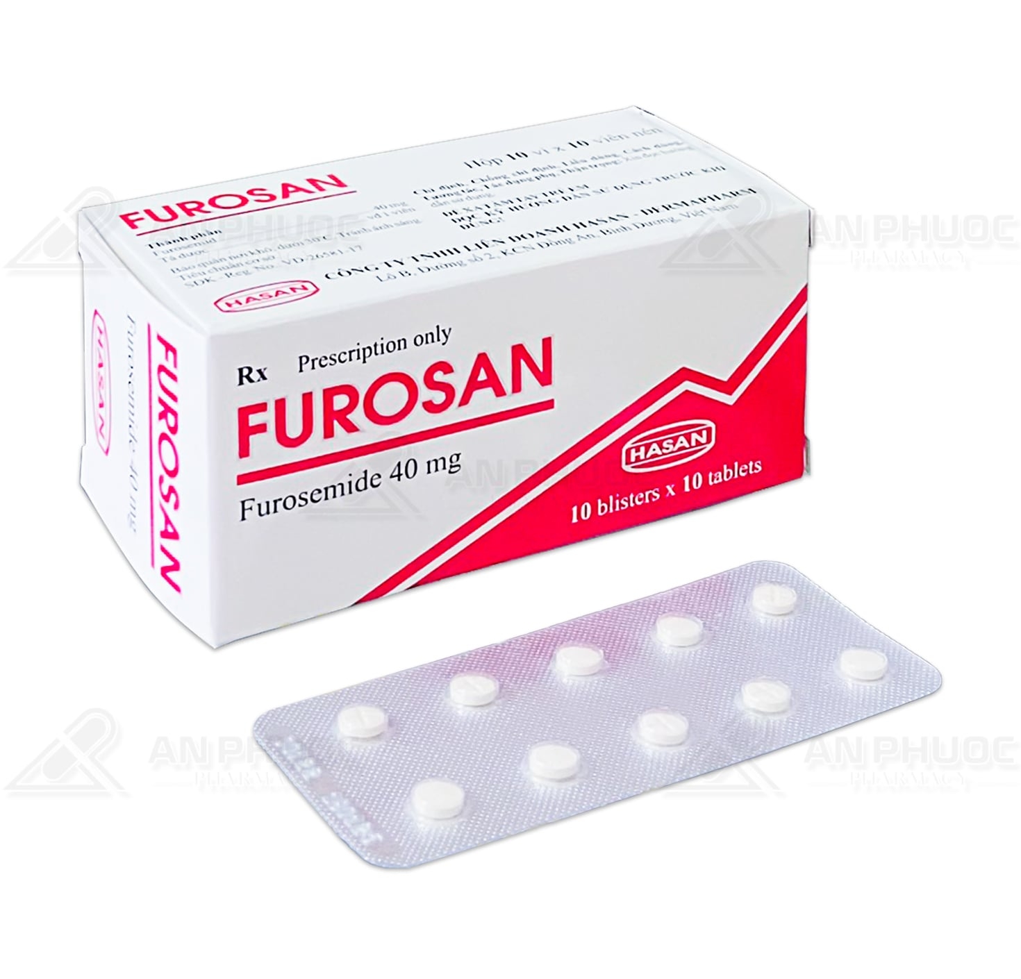 Thuốc Furosan® 40mg | Furosemide