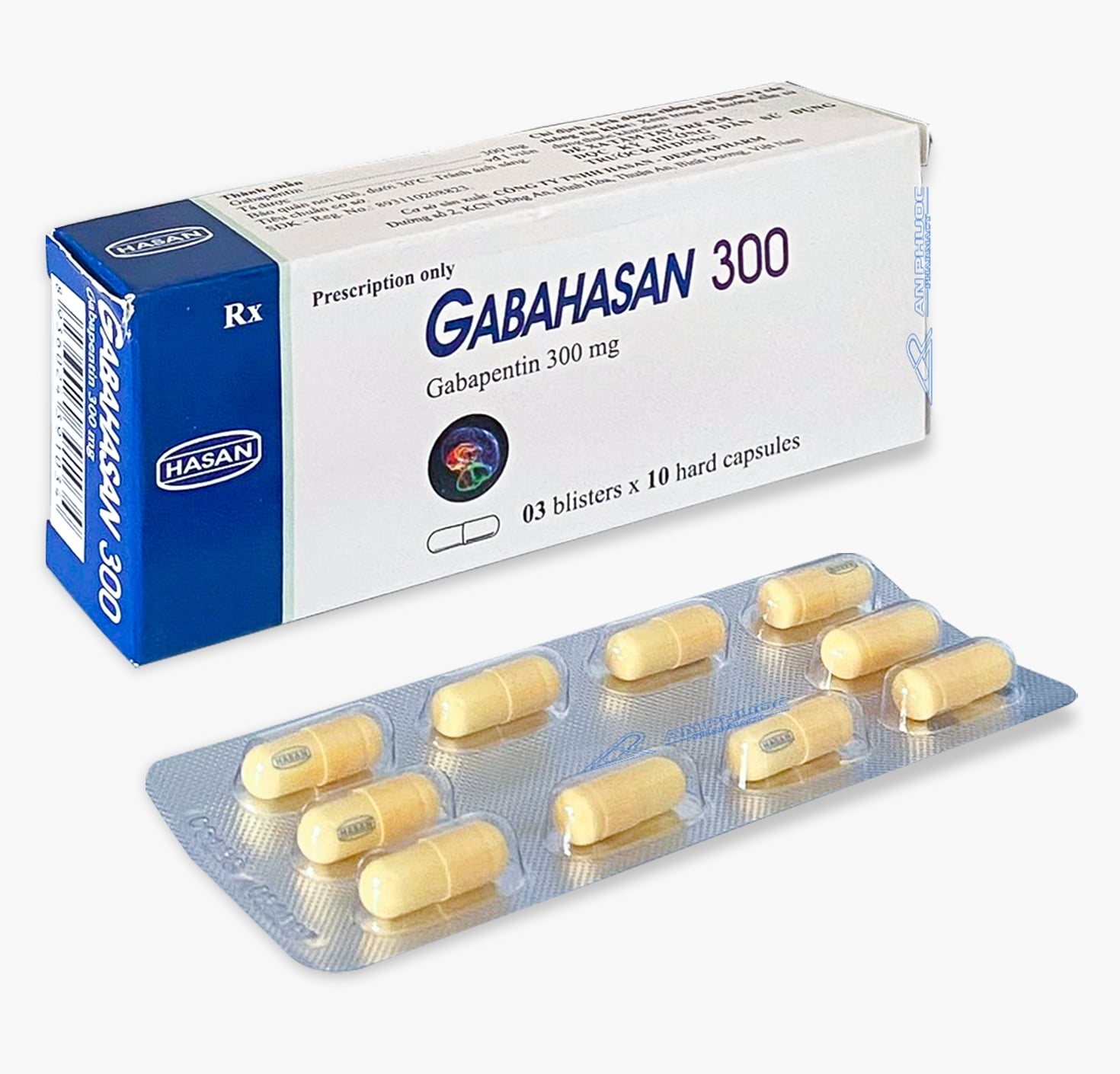 Thuốc Gabahasan® 300mg | Gabapentin