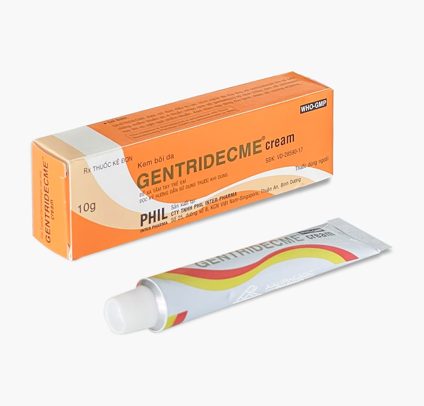 Thuốc Gentridecme® cream |【Tuýp 10g】