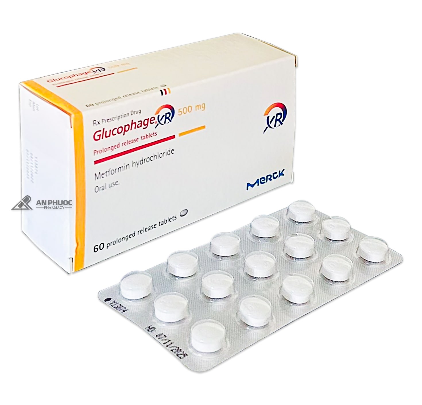 Thuốc Glucophage XR® 500mg | Metformin