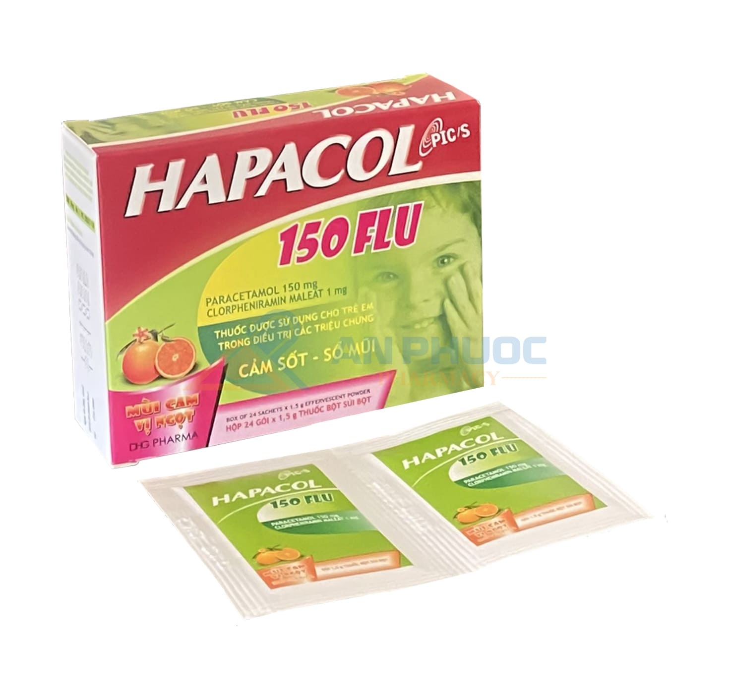 Thuốc Hapacol Flu™ 150mg