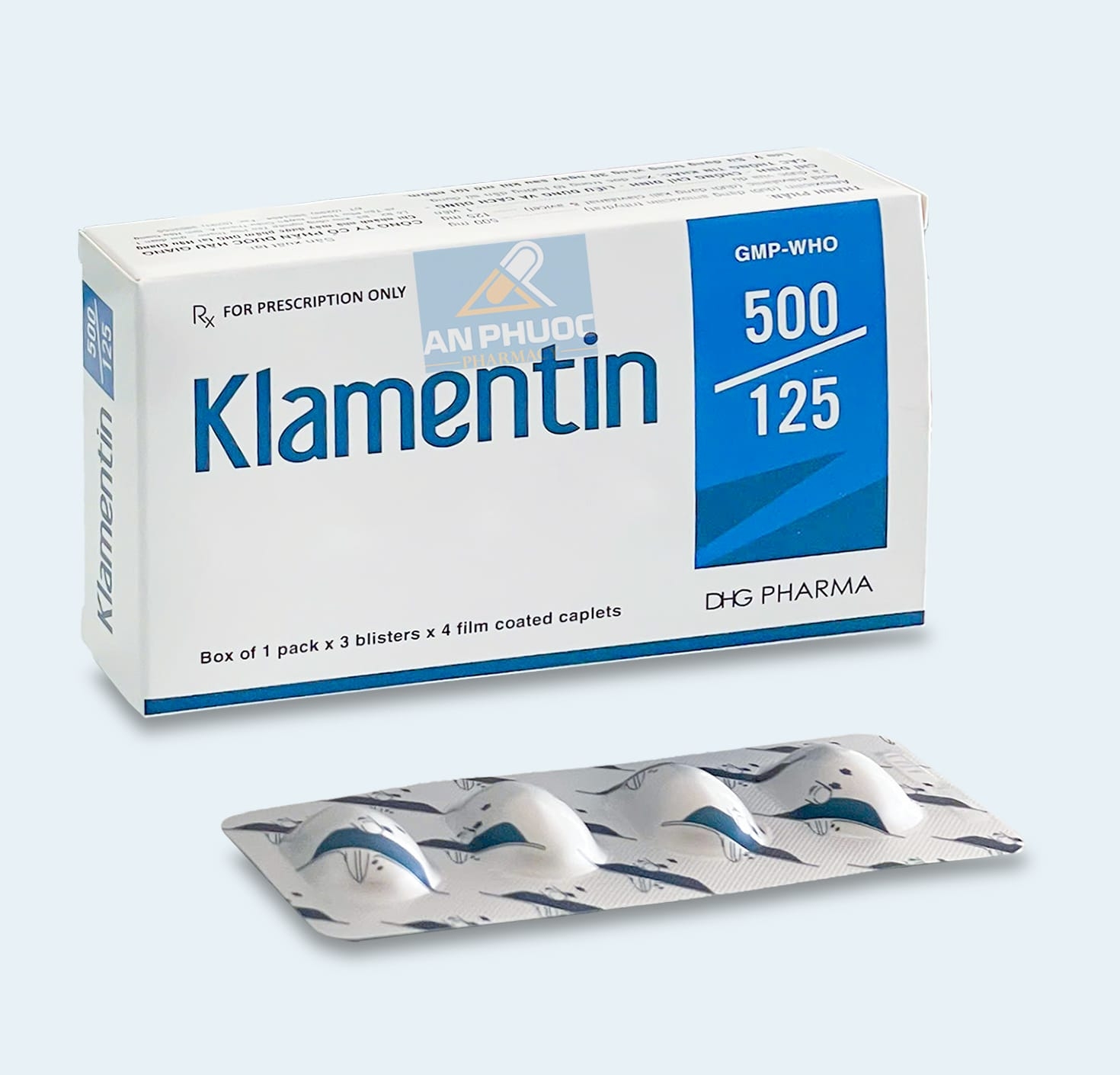 Thuốc Klamentin® 625mg |【Hộp 12 viên】