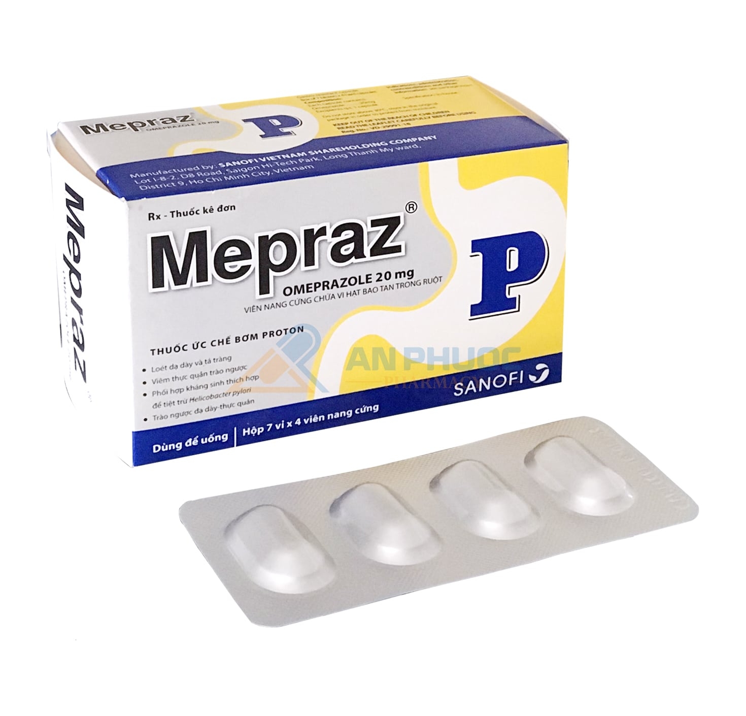 Thuốc Mepraz™ 20mg (omeprazole)