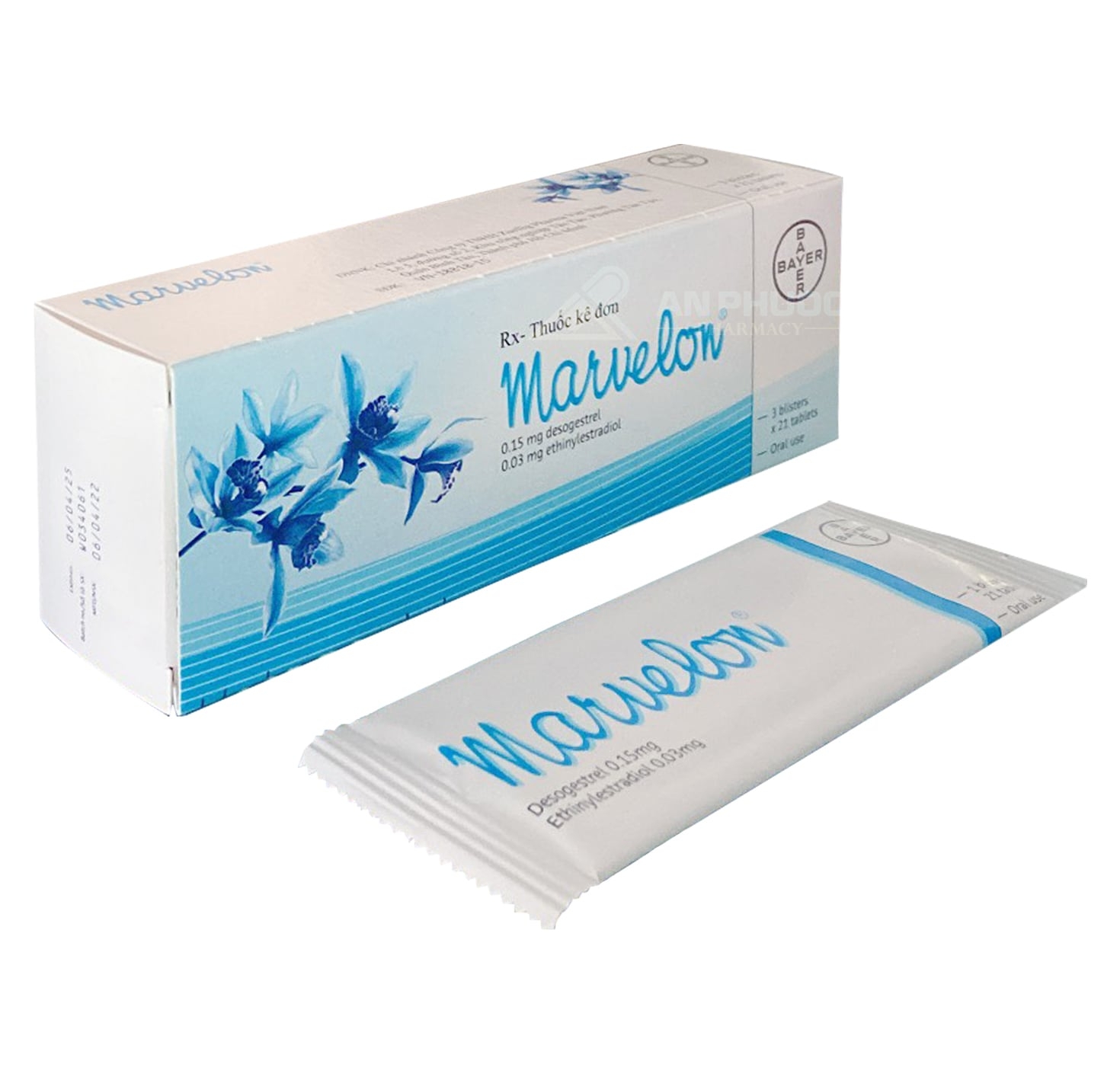 Thuốc Ngừa Thai Marvelon™ | Hộp 3 vỉ x 21 viên