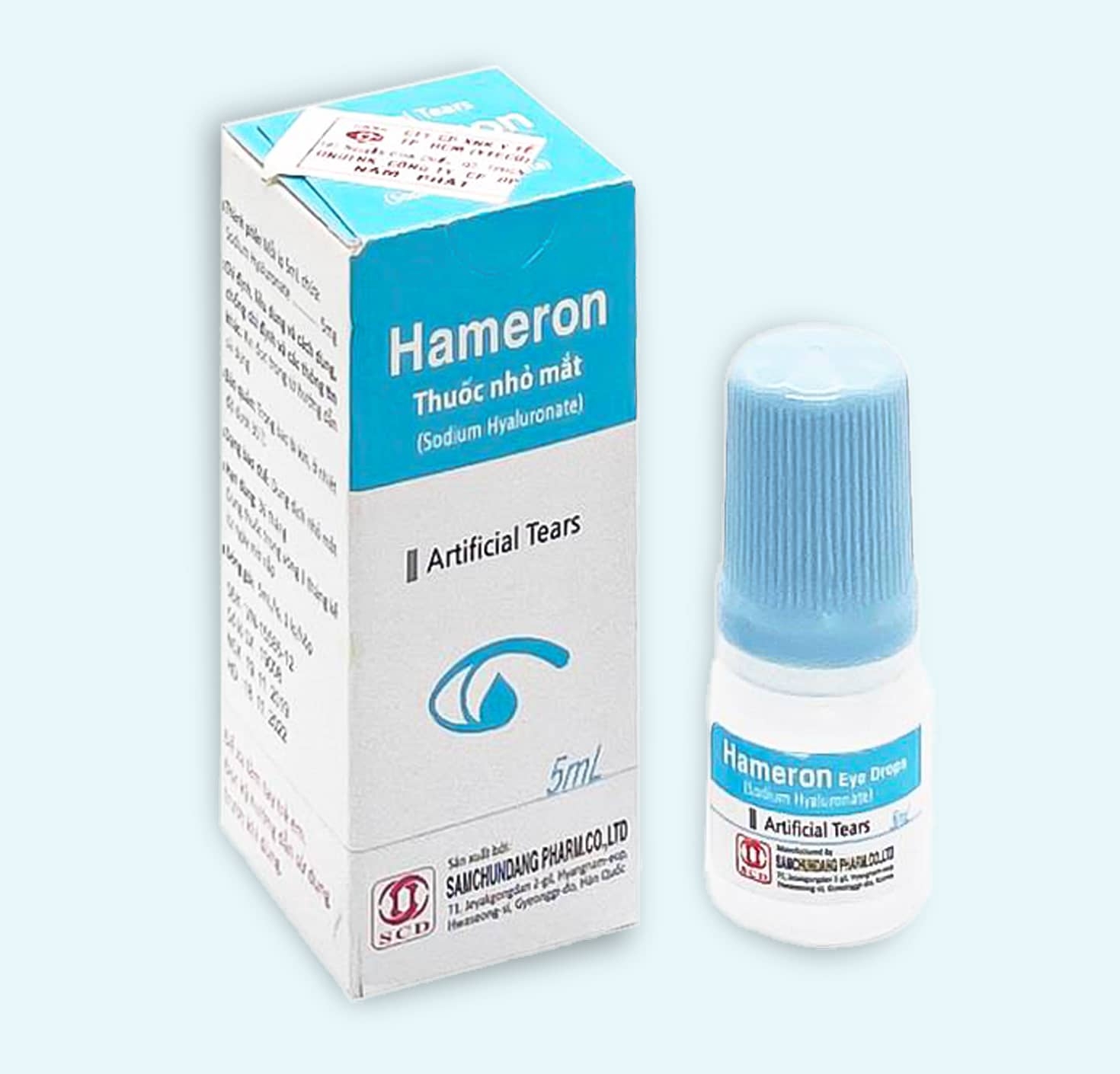 Thuốc Nhỏ Mắt Hameron® | Sodium Hyaluronate |【Lọ 5ml】