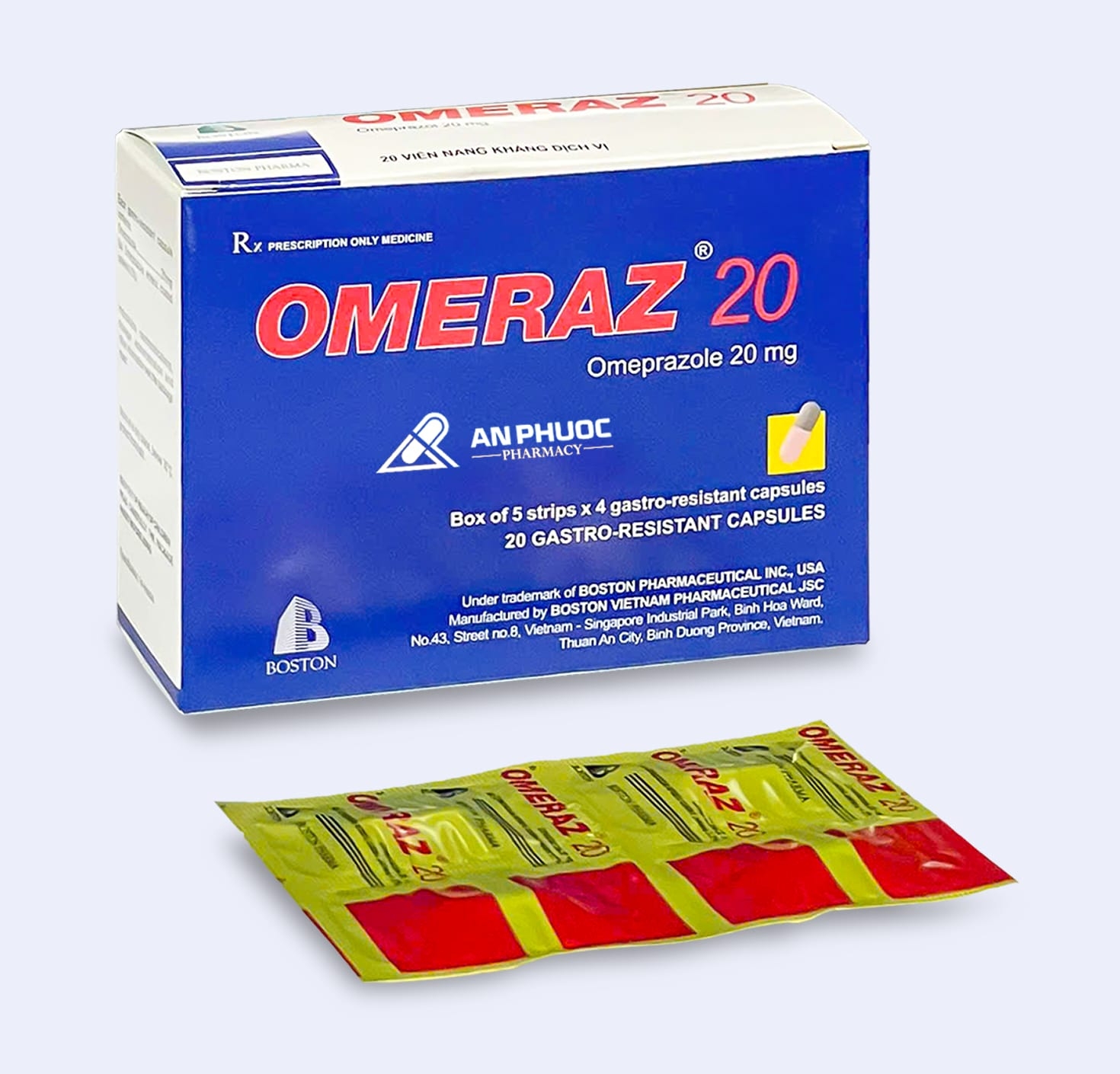 Thuốc Omeraz® 20mg | Omeprazol ┃ ☏ 0919 84 77 85