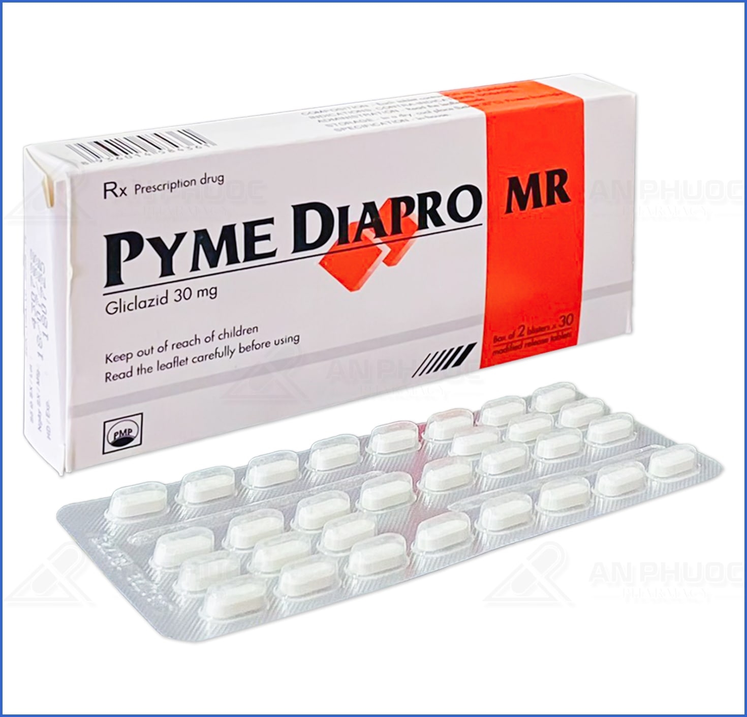 Thuốc Pyme Diapro™ 30mg MR | Gliclazide