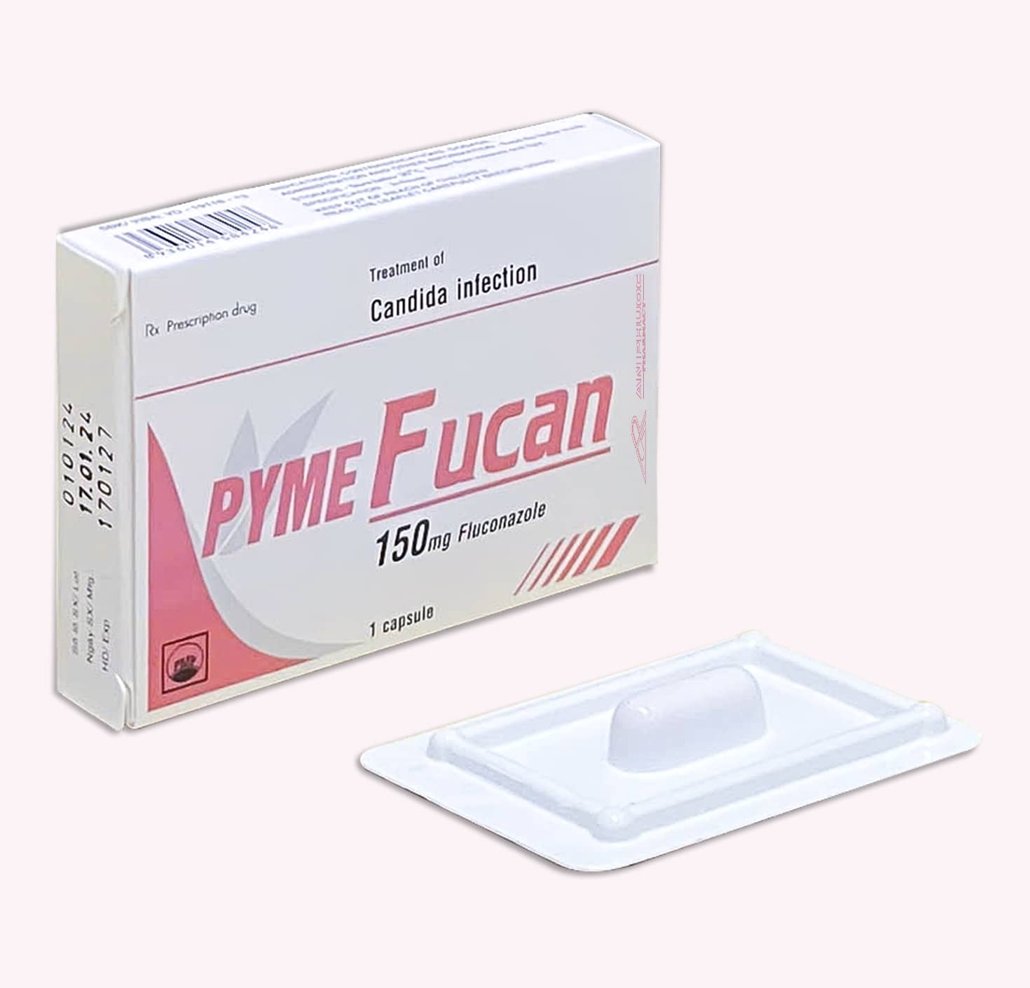 Thuốc Pyme Fucan® 150mg | Fluconazol |【Hộp 1 viên】