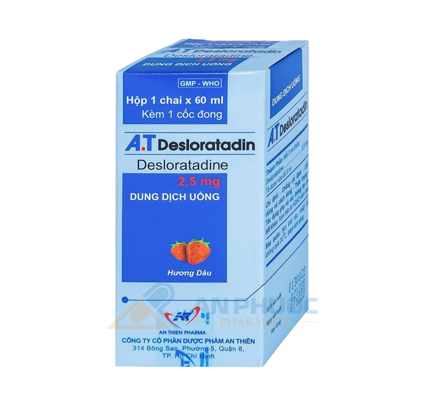 Thuốc Siro A.T Desloratadin™ Chai 60 ml