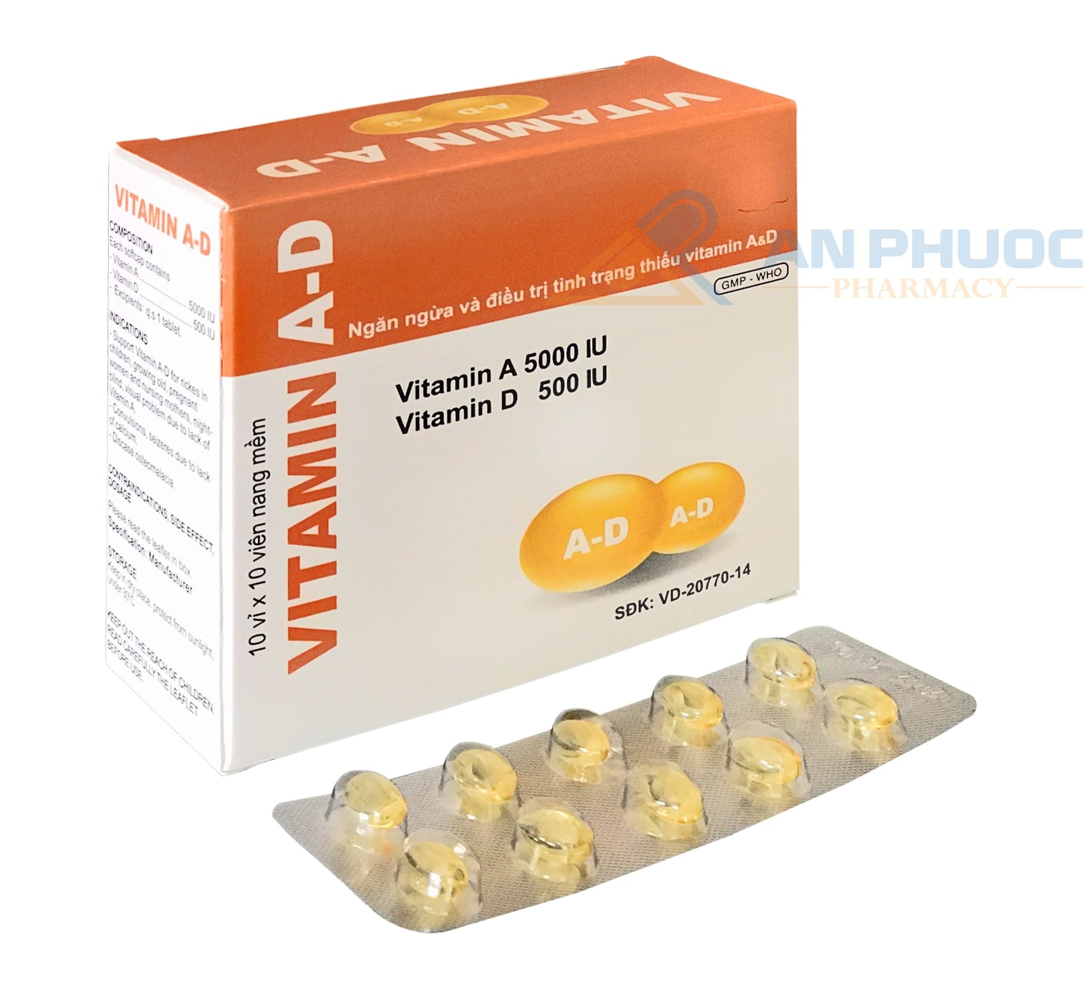 Thuốc Vitamin A - D™ | Medisun
