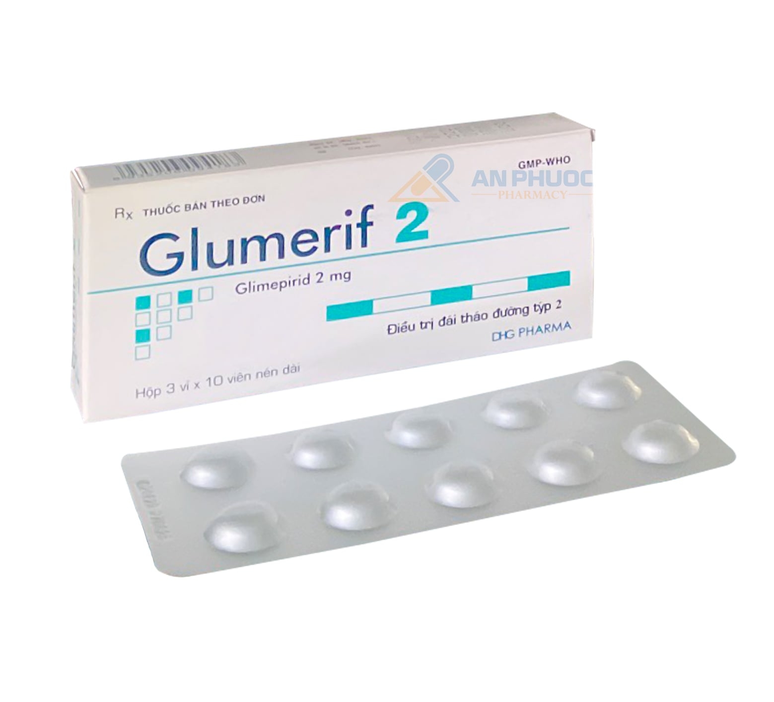 Thuốc Glumerif ™ 2mg | Glimepiride