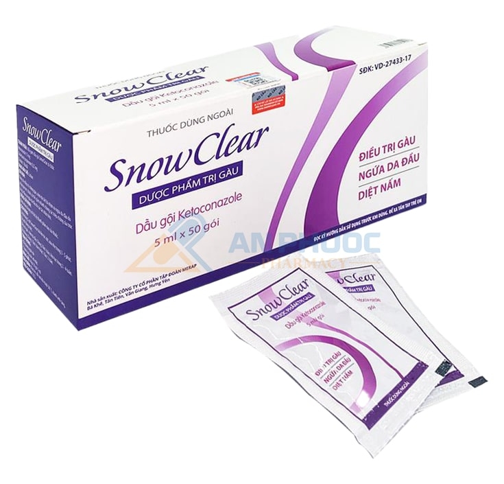 Dầu Gội Trị Gàu Snow Clear™ Gói 5ml