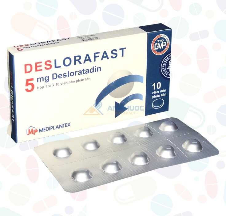 Thuốc Deslorafast™ 5mg (desloratadin)