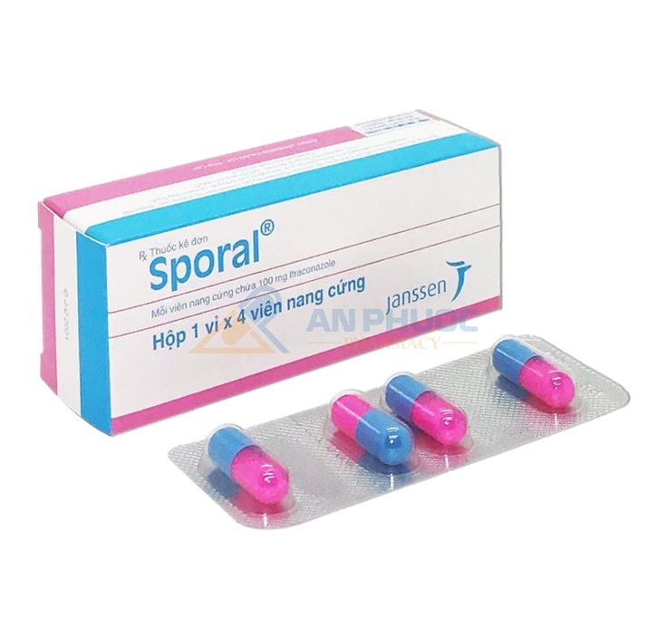 Thuốc Sporal™ 100mg (Itraconazole)