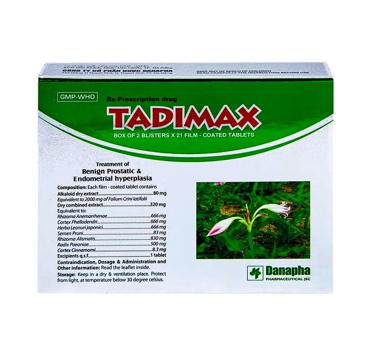 Thuốc Tadimax™ (Trinh nữ hoàng cung)